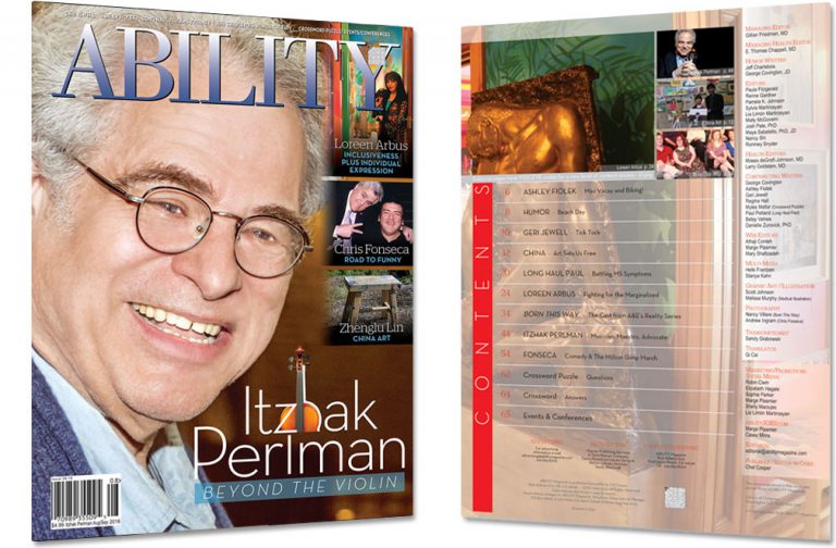 ABILITY Magazine Itzhak Perlman Issue