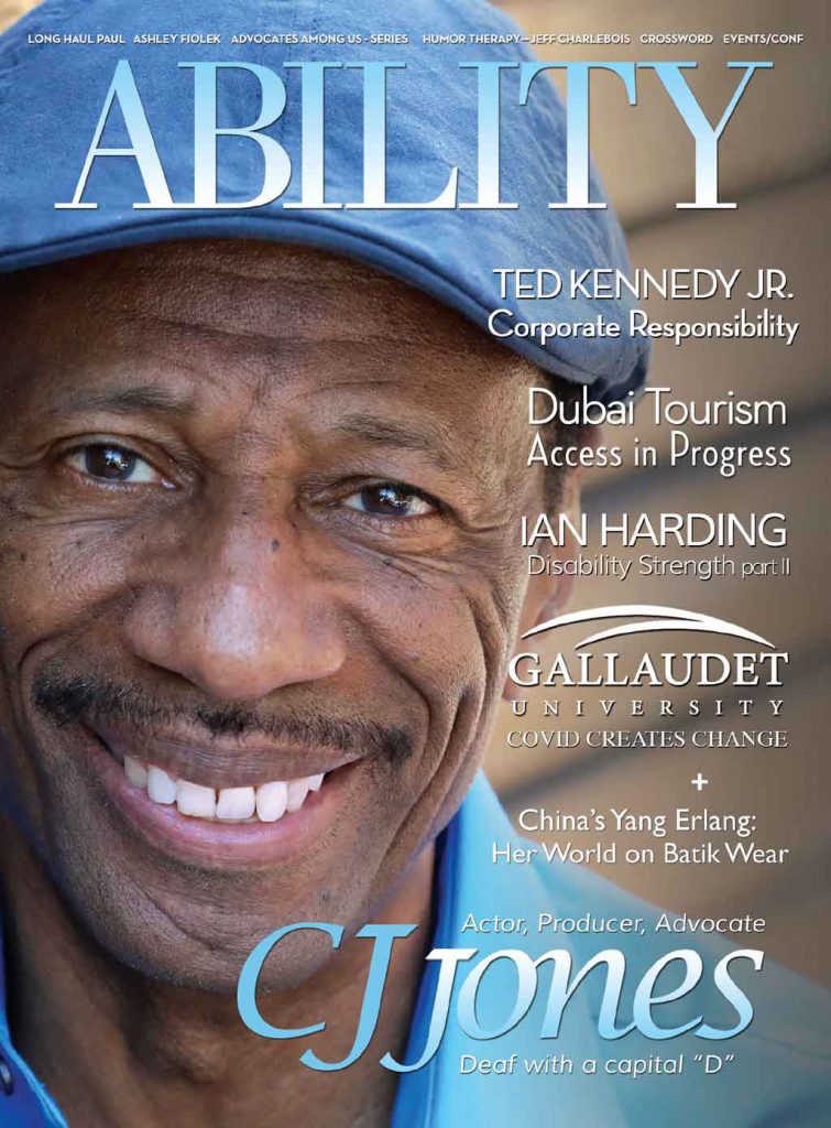 CJ Jones Issue - ABILITY Magazine