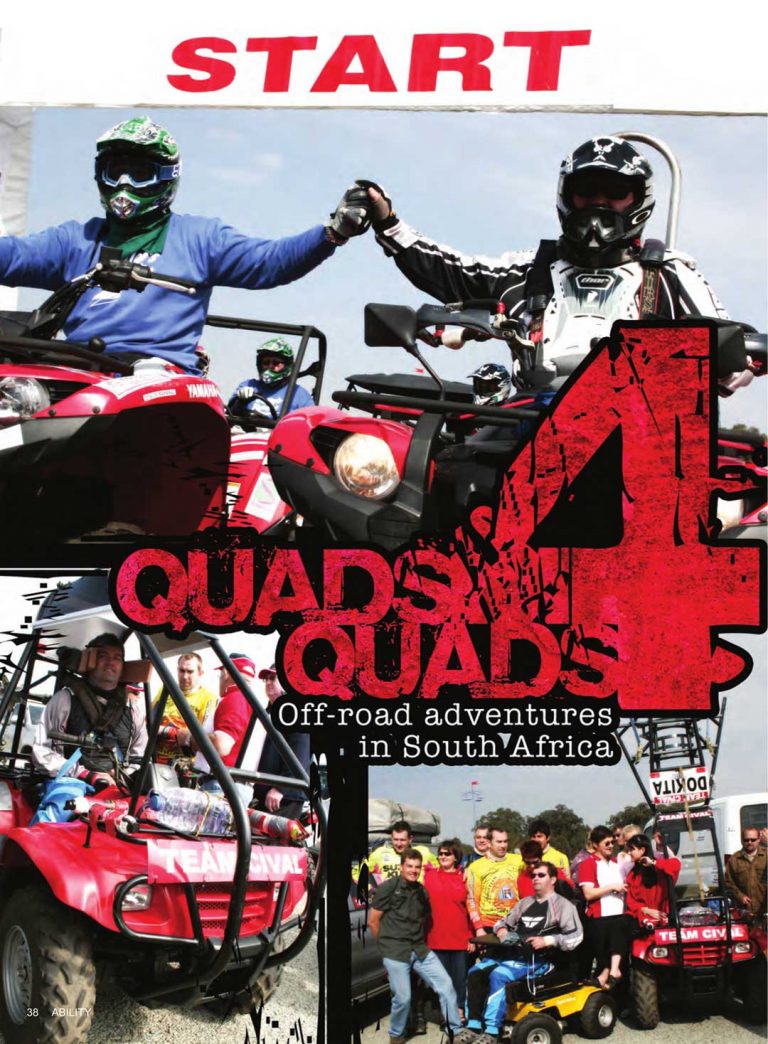 Quads 4 Quads — Riding Four Ways From Sunday - ABILITY Magazine