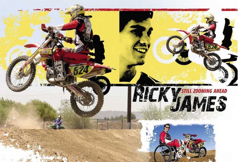 Ricky James — Back On His Bike and Racing Ahead - ABILITY Magazine