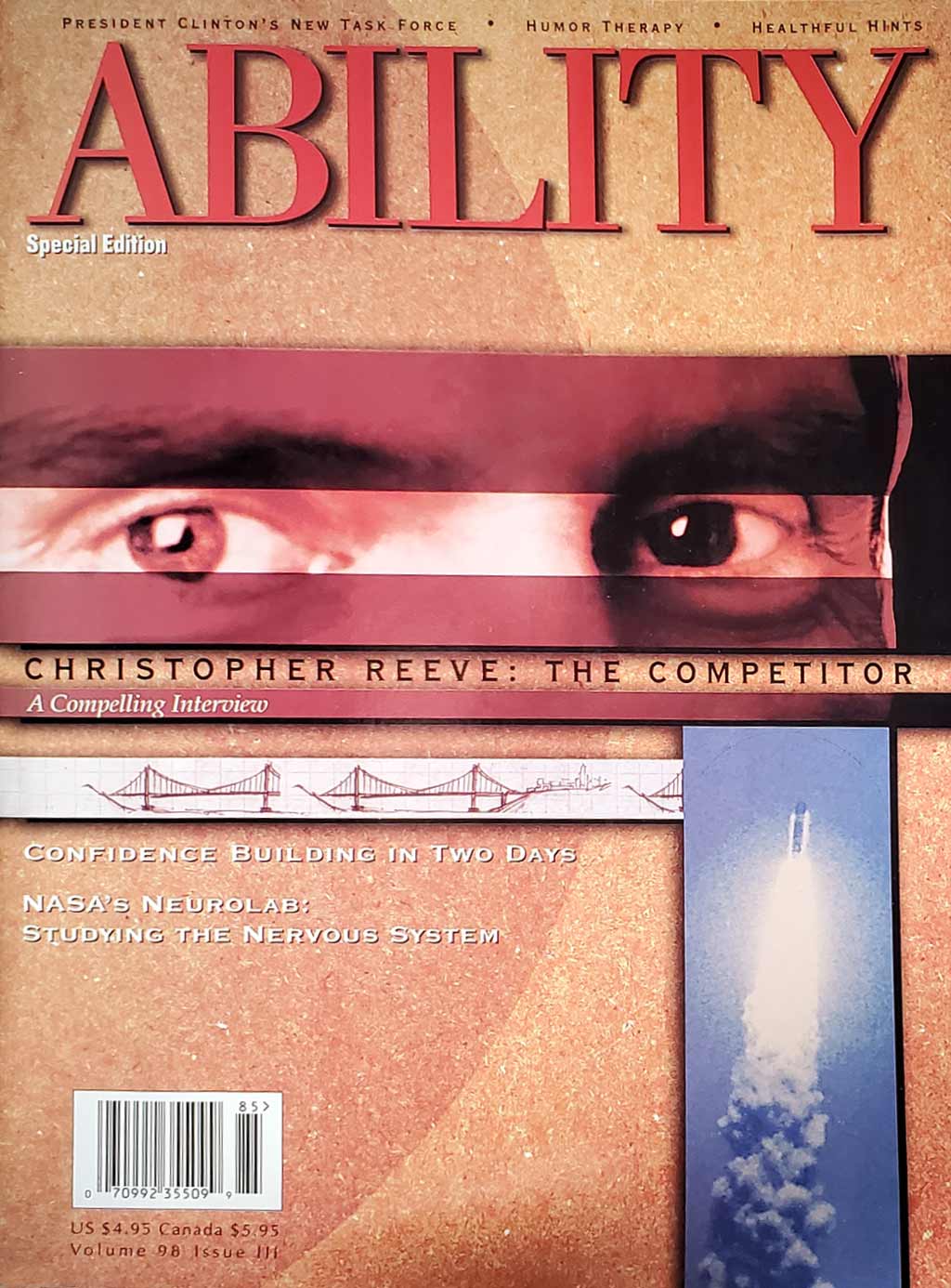 Christopher Reeve Issue - ABILITY Magazine