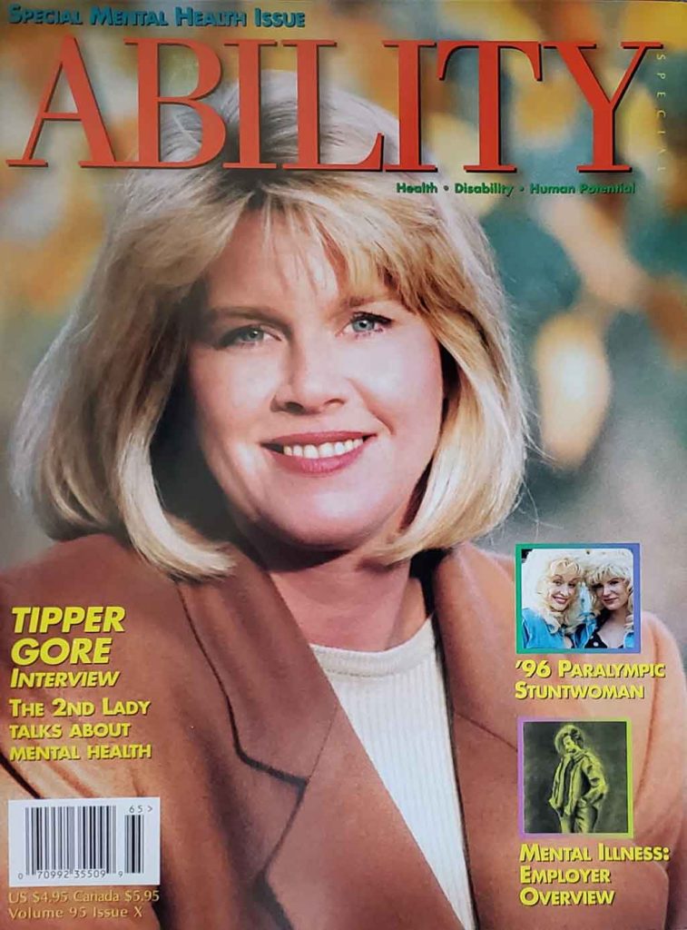 Tipper Gore Issue - ABILITY Magazine