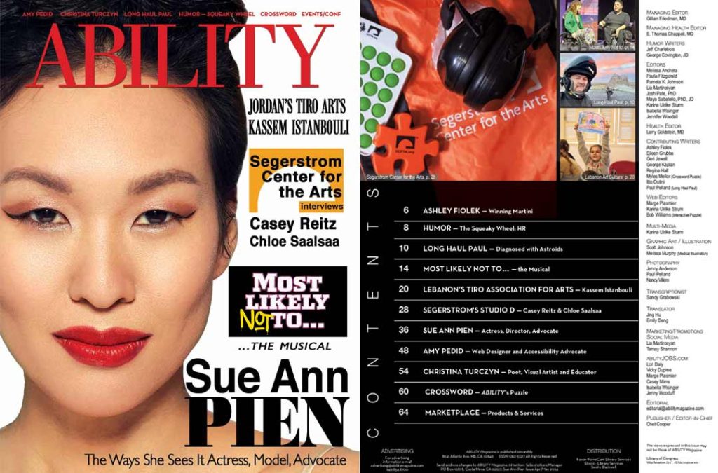 Sue Ann Pien - ABILITY Magazine