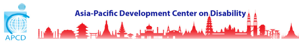 Asia Pacific Development Center on Disability — International ...