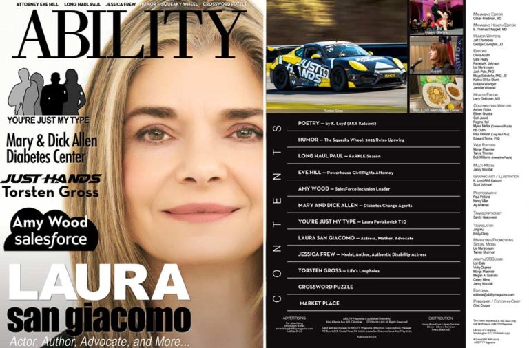 Laura San Giacomo - ABILITY Magazine