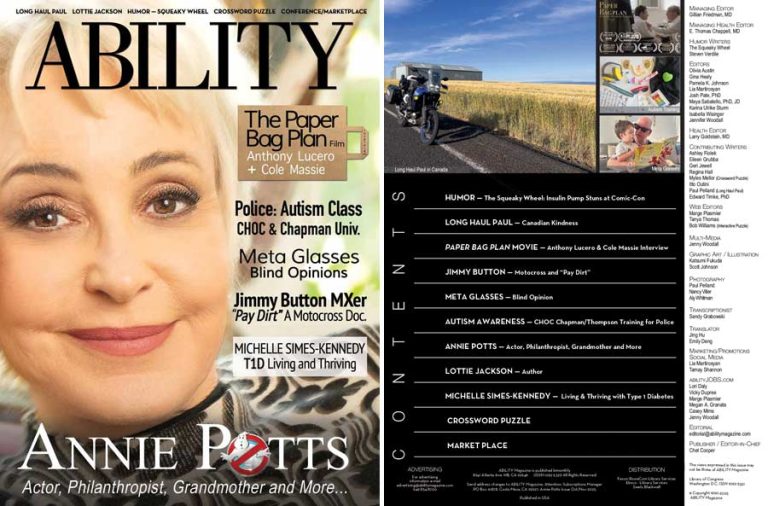 Annie Potts Issue - ABILITY Magazine